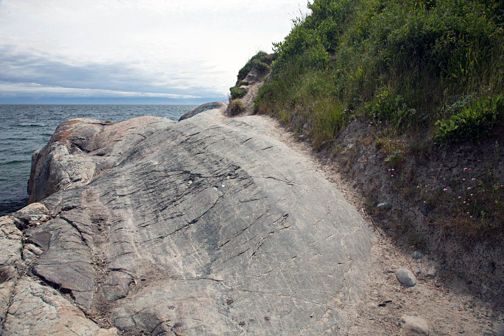 Glacially polished bedrock, BC, Canada – Geology Pics