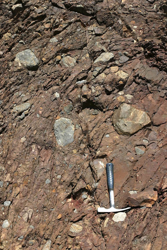 Glacial dropstones (vertical) – Geology Pics