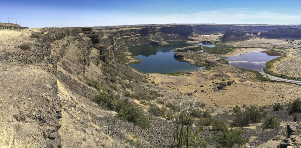 Dry Falls Cataract, Washington (Pan) – Geology Pics