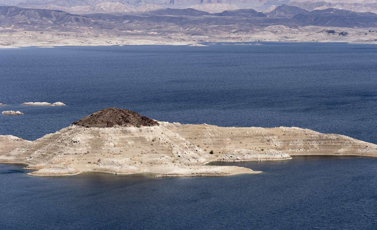 Receding Reservoir Lake Mead Arizona Geology Pics