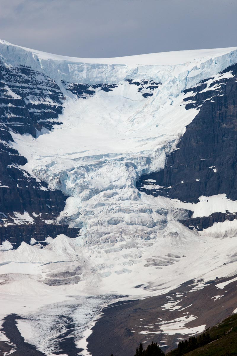 Snow Dome Glacier, Jasper NP, Alberta, Canada. (vertical) – Geology Pics